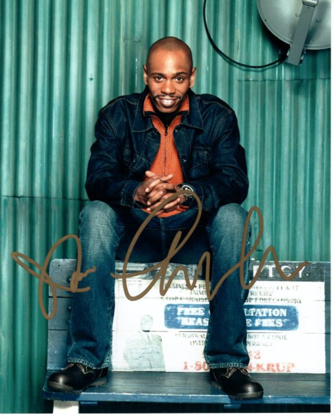 Dave Chappelle Signed Autographed 8x10 Photo - Etsy