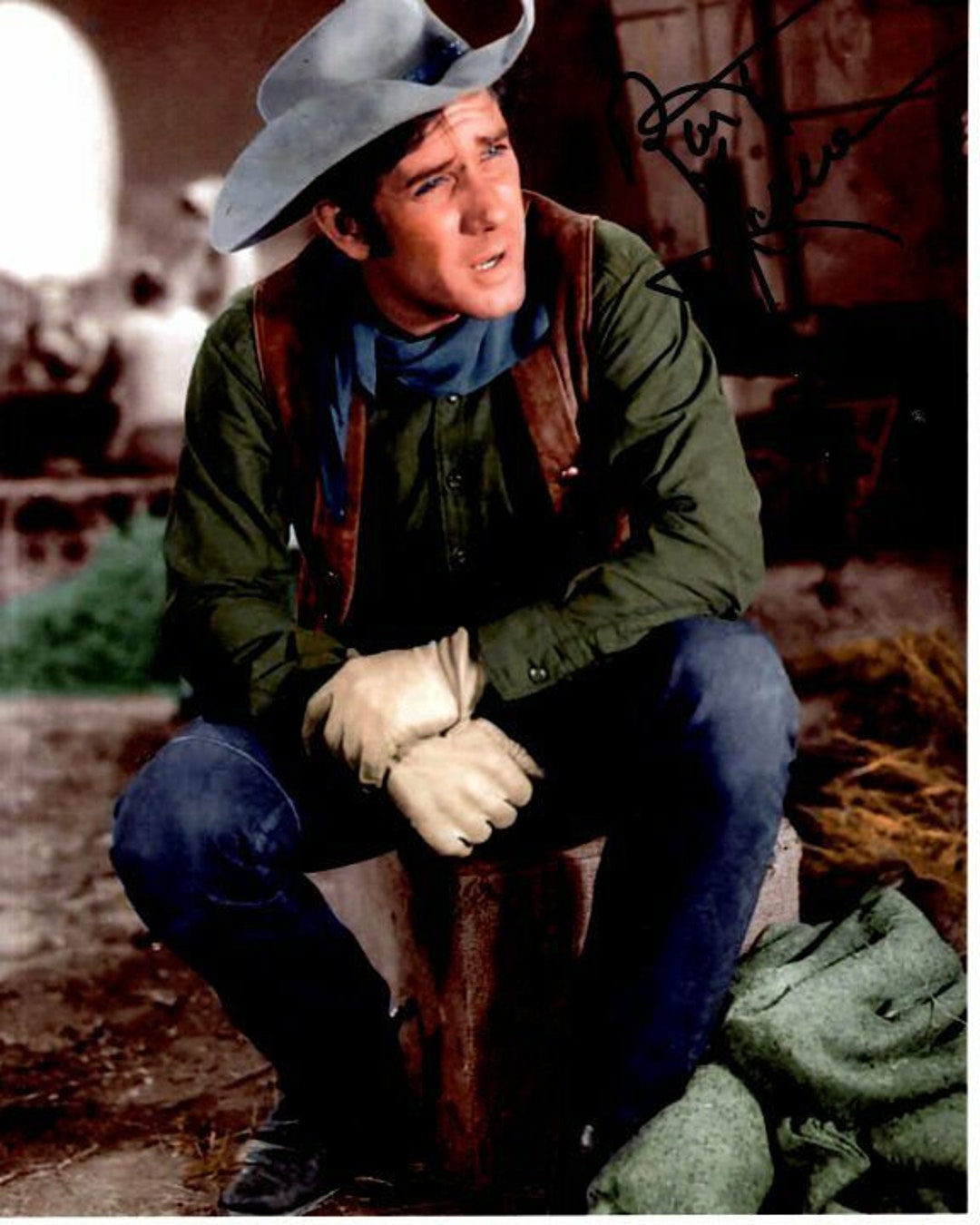 Robert Fuller Signed Autographed 8x10 Laramie Jess Harper Photo - Etsy