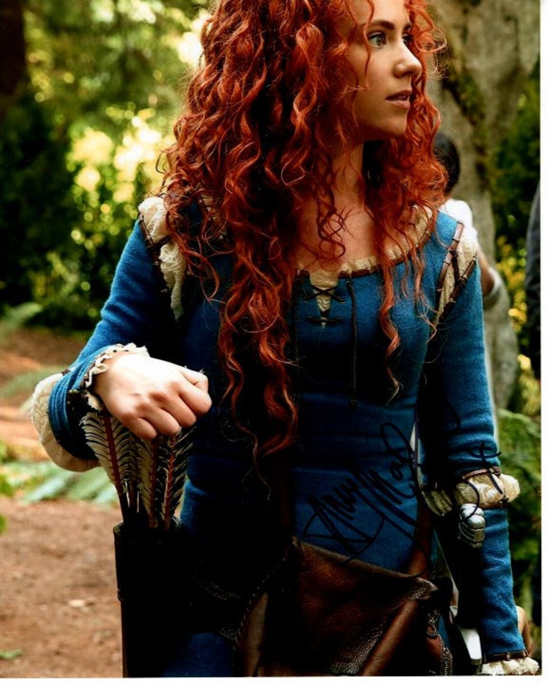 Amy Manson Signed Autographed 8x10 Once Upon A Time Merida Photo - Etsy