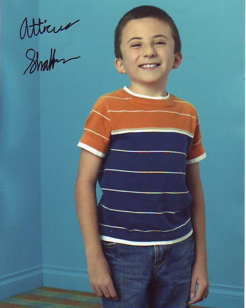 Atticus Shaffer Signed Autographed the Middle Brick Heck 8x10 Photo - Etsy