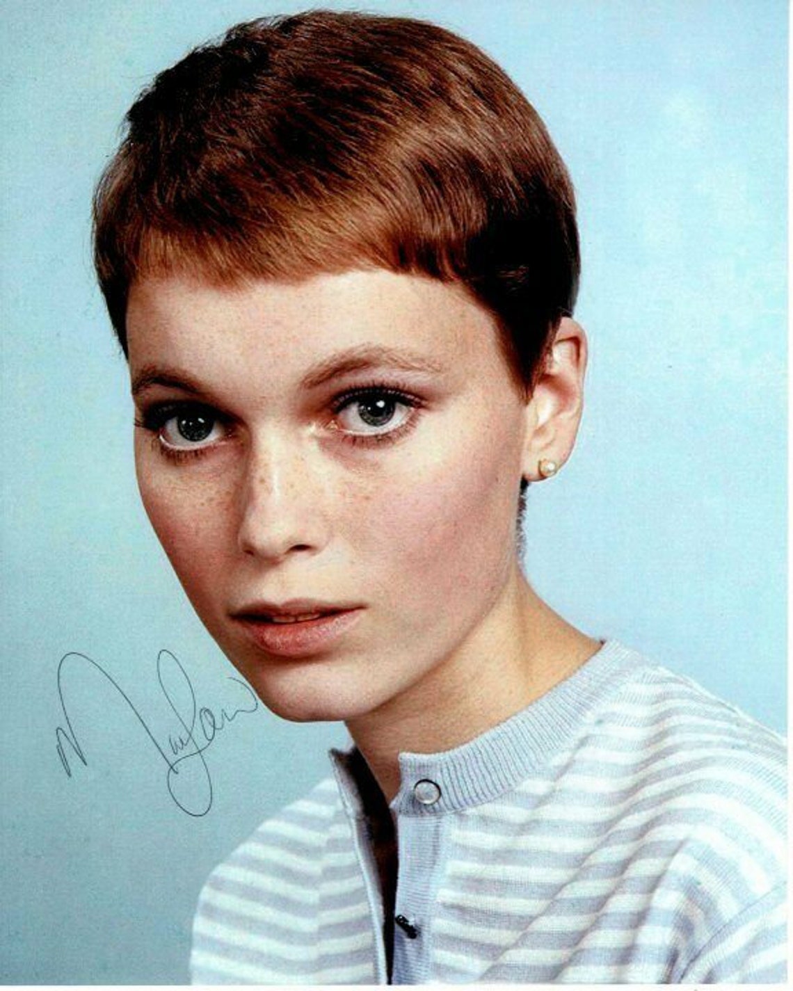 Mia Farrow Signed Autographed 8x10 Photo - Etsy