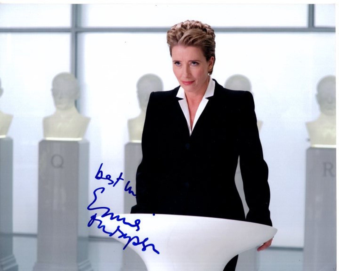 Emma Thompson Signed Autographed 8x10 Men in Black Agent O Photo - Etsy