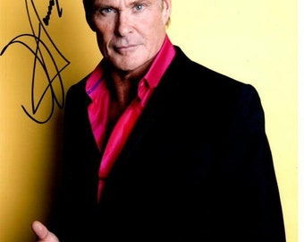 David Hasselhoff Signed Autographed Premium Quality Reprint 8x10 Knight ...