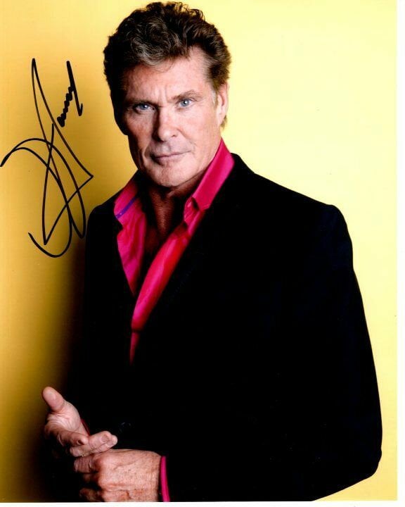 David Hasselhoff Signed Autographed 8x10 Photo - Etsy