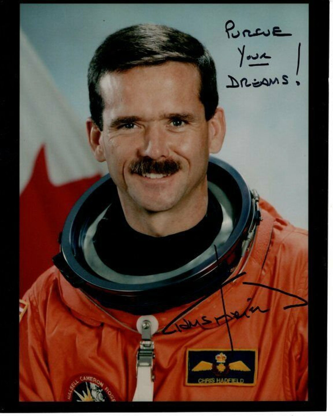 Chris Hadfield Signed Autographed Nasa Csa Astronaut 8x10 Photo - Etsy