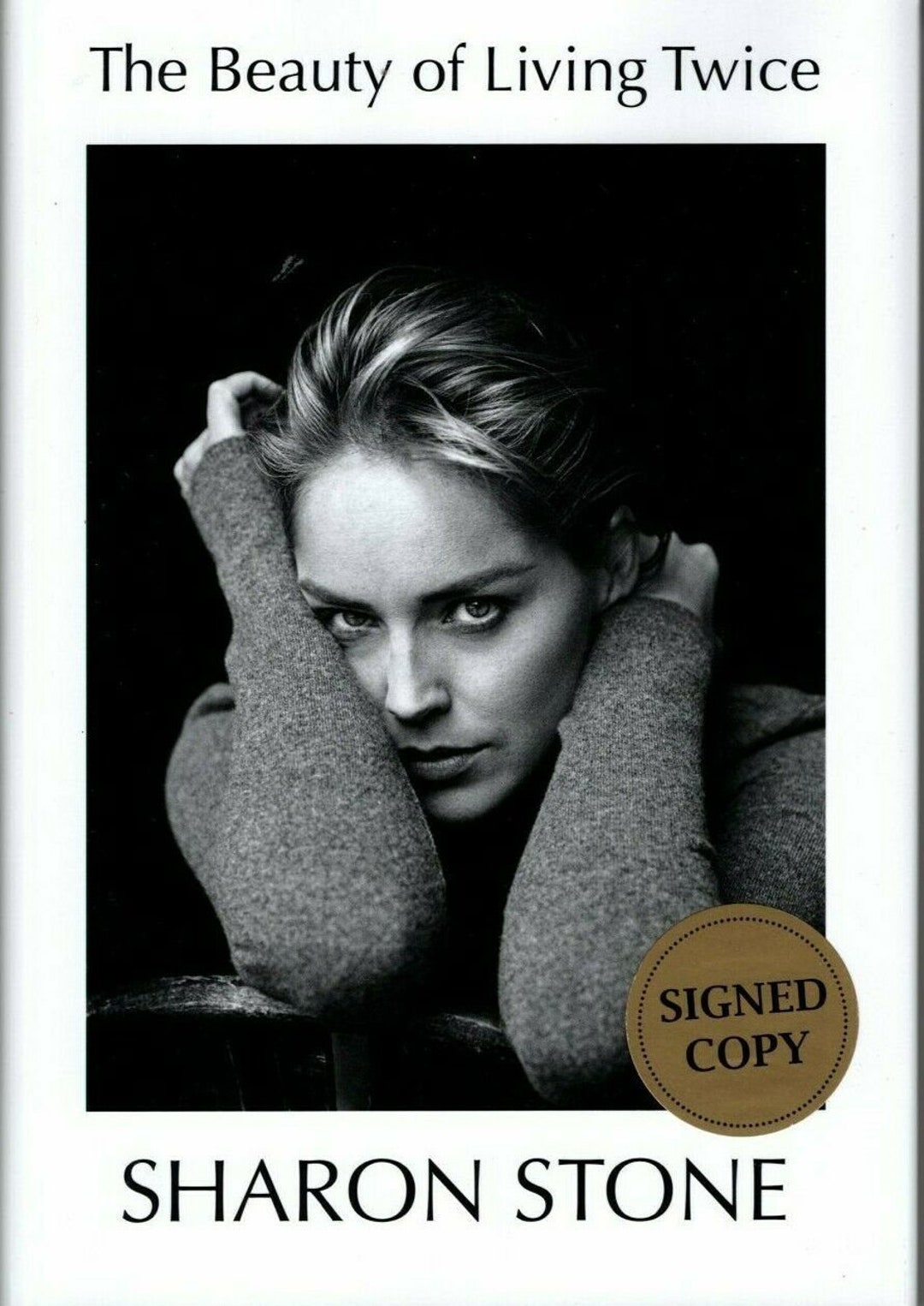 Sharon Stone Signed Autographed 1st Edition Book - Etsy