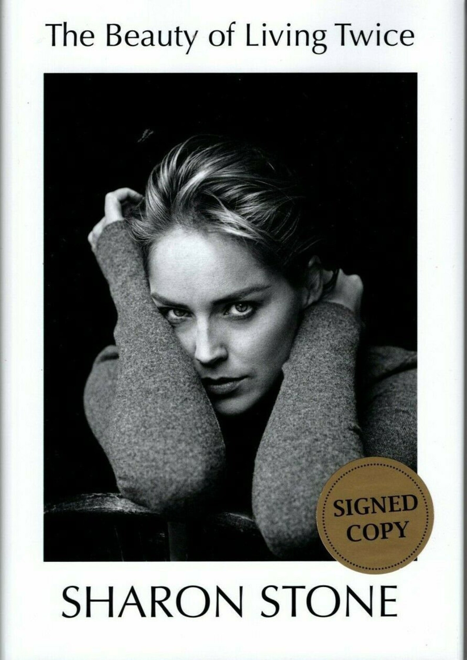 Sharon Stone Signed Autographed 1st Edition Book - Etsy