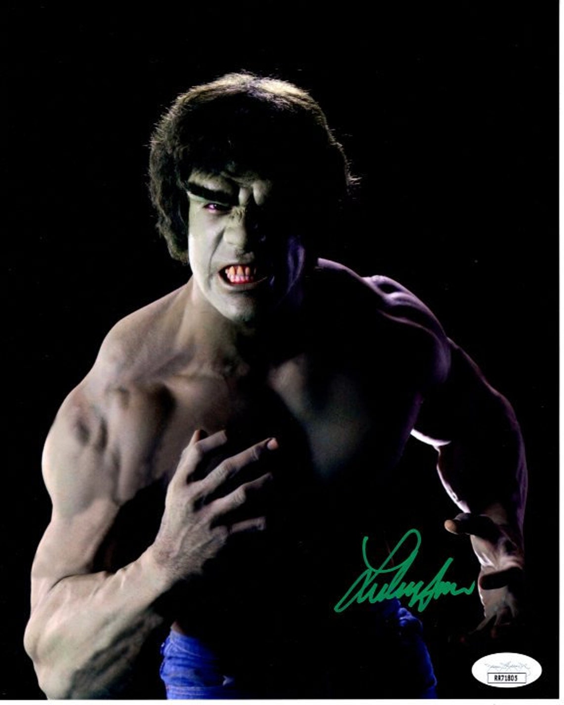 Lou Ferrigno Signed Autographed 8x10 the Incredible Hulk Photo JSA - Etsy