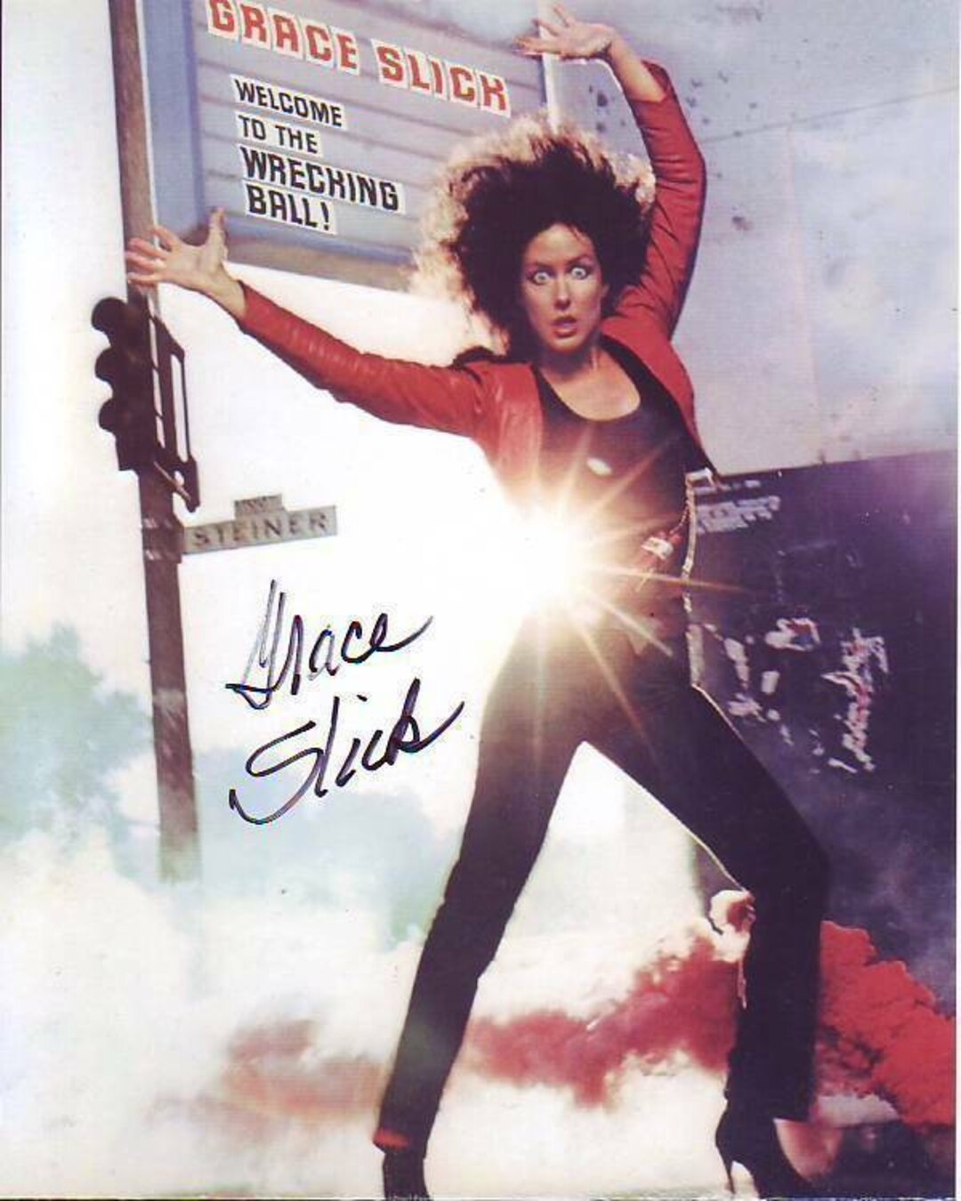 Grace Slick Signed Autographed 8x10 Photo - Etsy