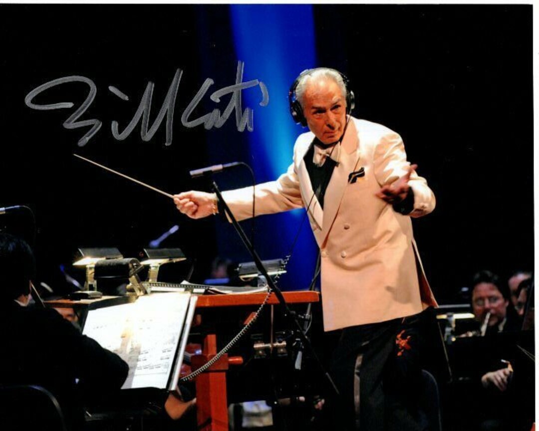 Bill Conti Signed Autographed Rocky Music Composer 8x10 Photo - Etsy