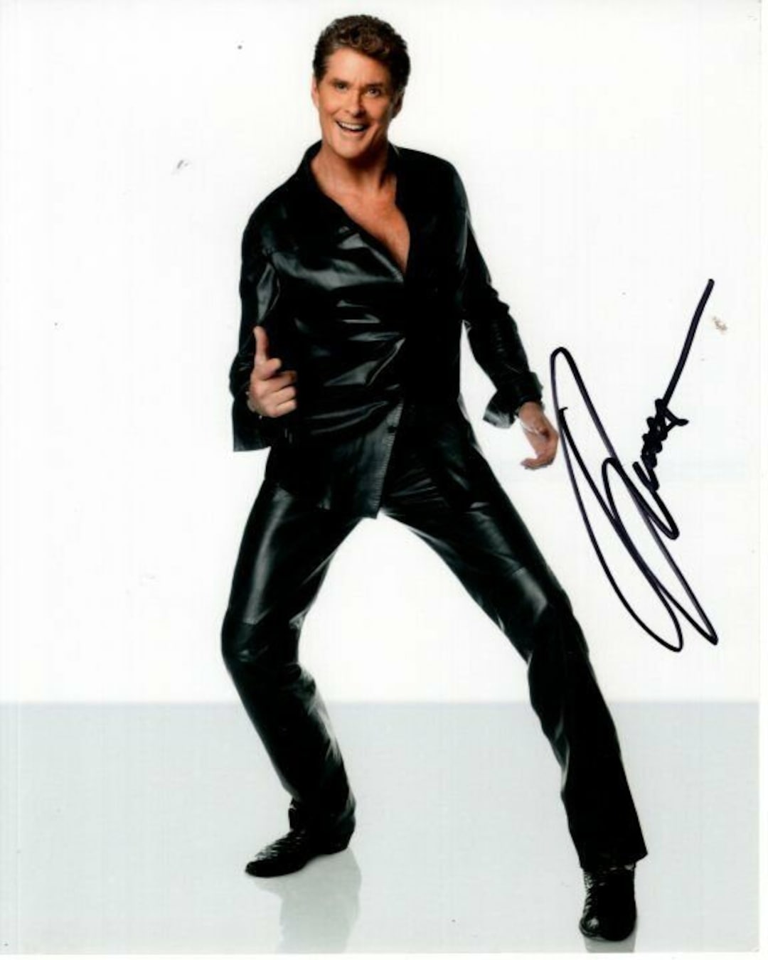 David Hasselhoff Signed Autographed Photo - Etsy