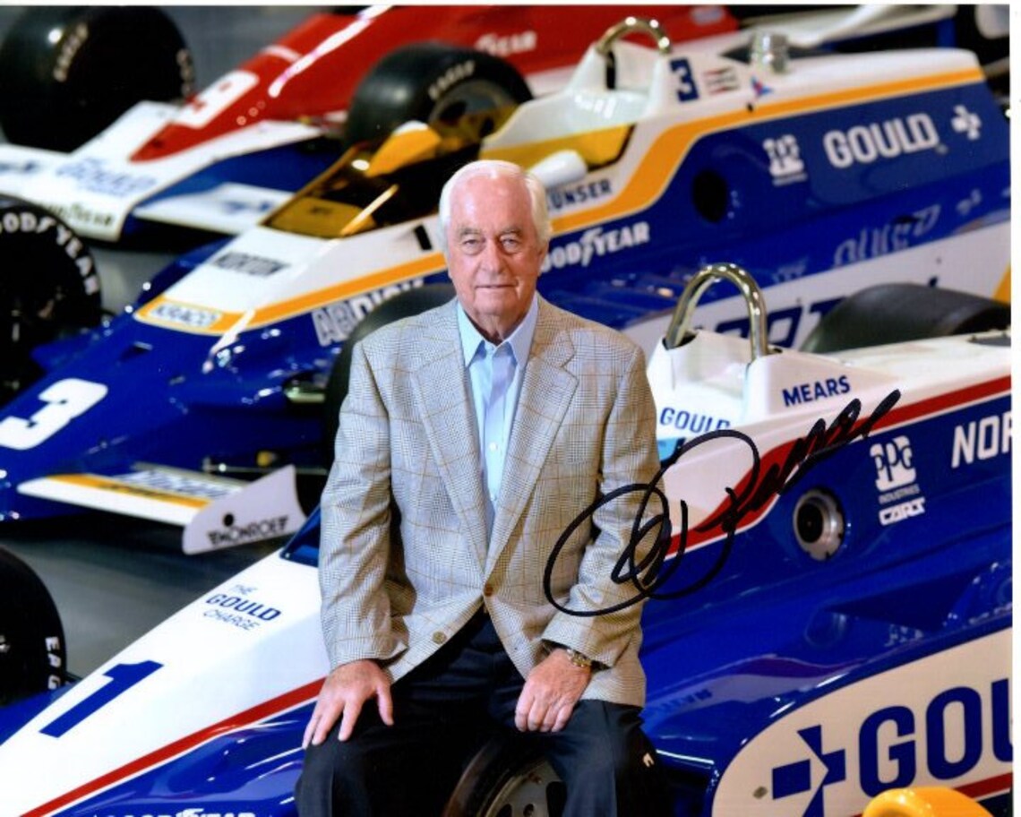 Roger Penske Signed Autographed 8x10 INDY Car Racing Photo - Etsy