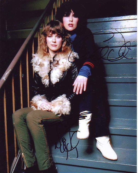 Ann and Nancy Wilson Signed Autographed Heart 8x10 Photo | Etsy