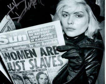 Debbie Harry Signed Autographed 8x10 Blondie Photo - Etsy