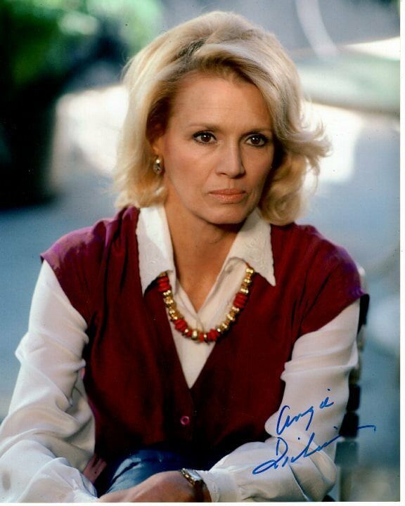 Angie Dickinson Signed Police Woman Suzanne Pepper Anderson 8x10 Photo ...
