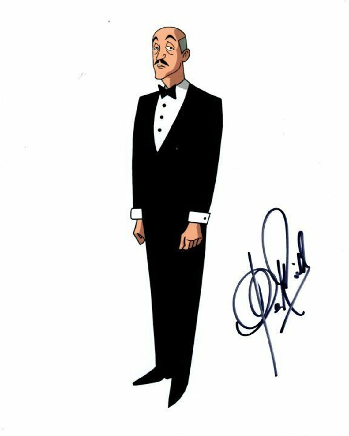 Clive Revill Signed Autographed 8x10 Batman the Animated Series Alfred ...