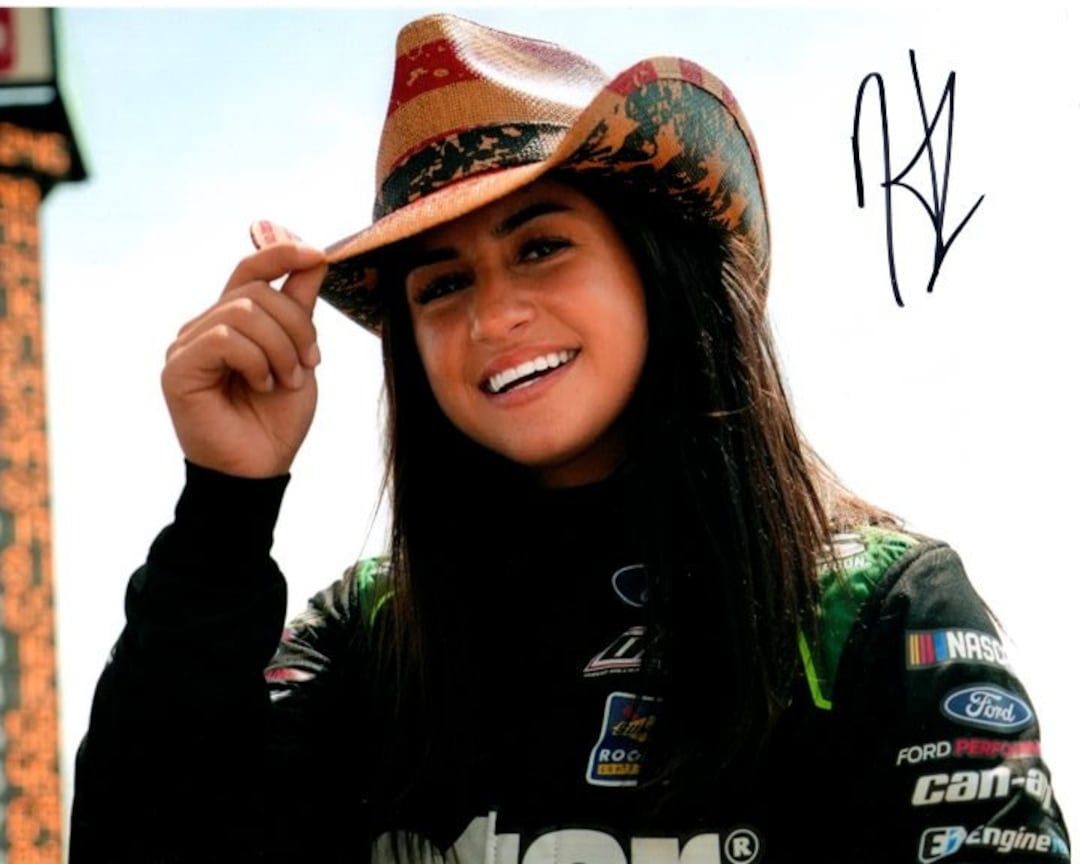 Hailie Deegan Signed Autographed 8x10 NASCAR Photo - Etsy
