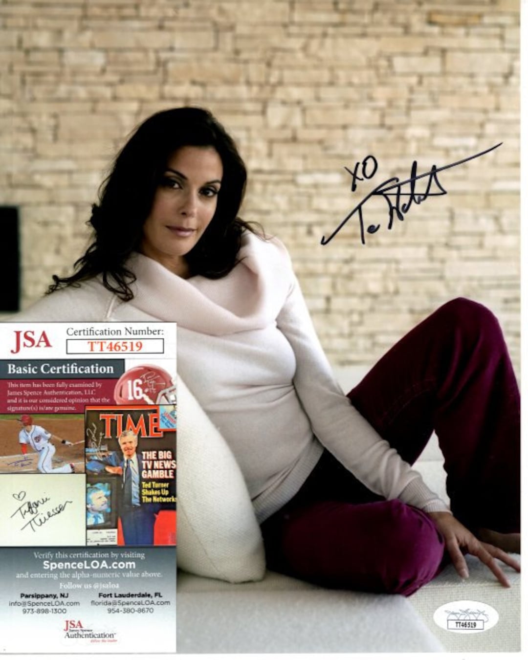 Teri Hatcher Signed 8x10 Photo JSA - Etsy