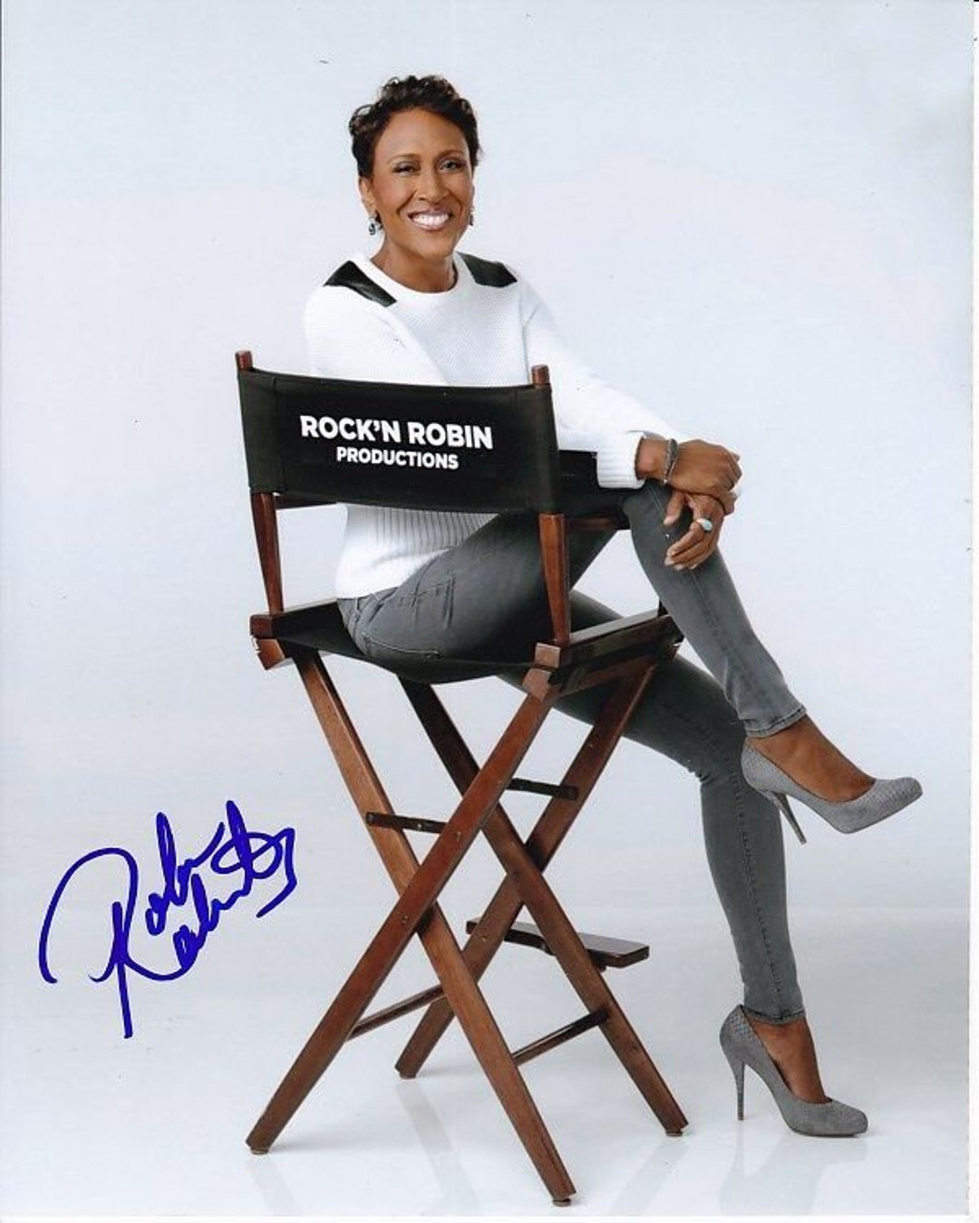 Robin Roberts Signed Autographed 8x10 Photo - Etsy