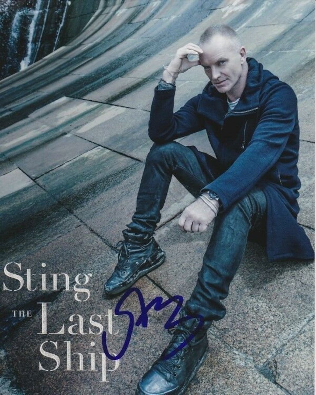 Sting Signed Autographed 8x10 the Last Ship Photo Rare - Etsy