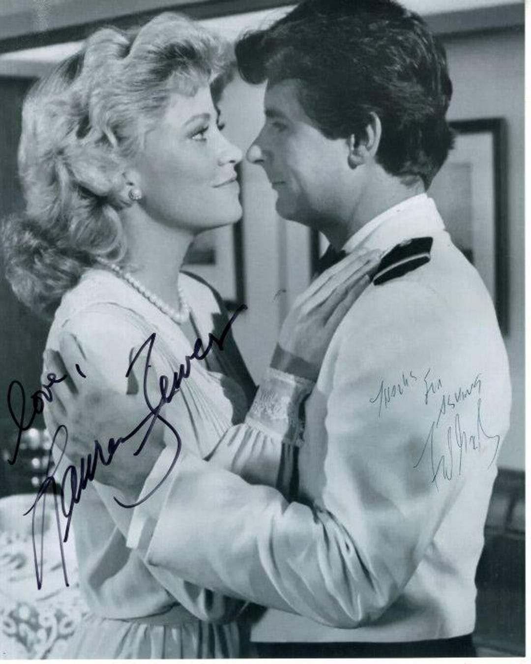 Fred Grandy & Lauren Tewes Signed Autographed 8x10 the Love Boat Photo ...