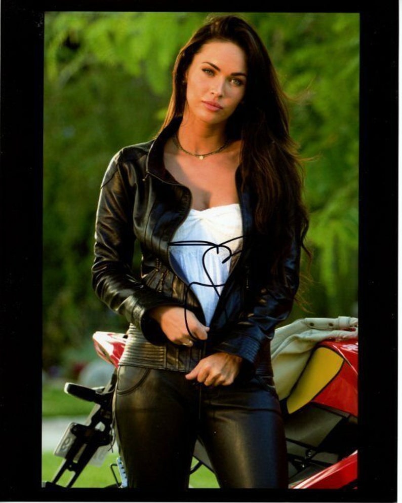 Megan Fox Signed Autographed 8x10 Transformers Mikaela Banes Photo - Etsy