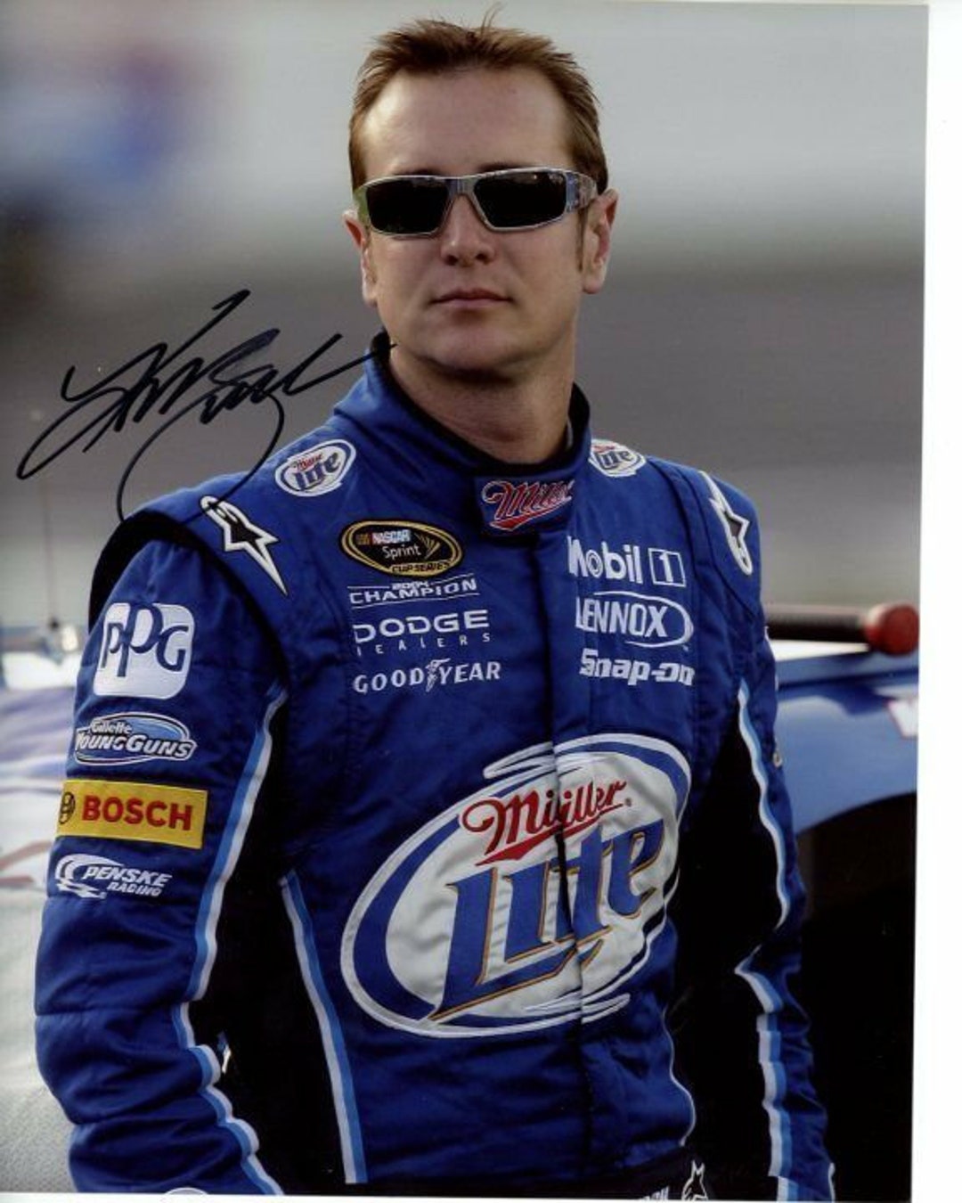 Kurt Busch Signed Autographed 8x10 Nascar Photo - Etsy