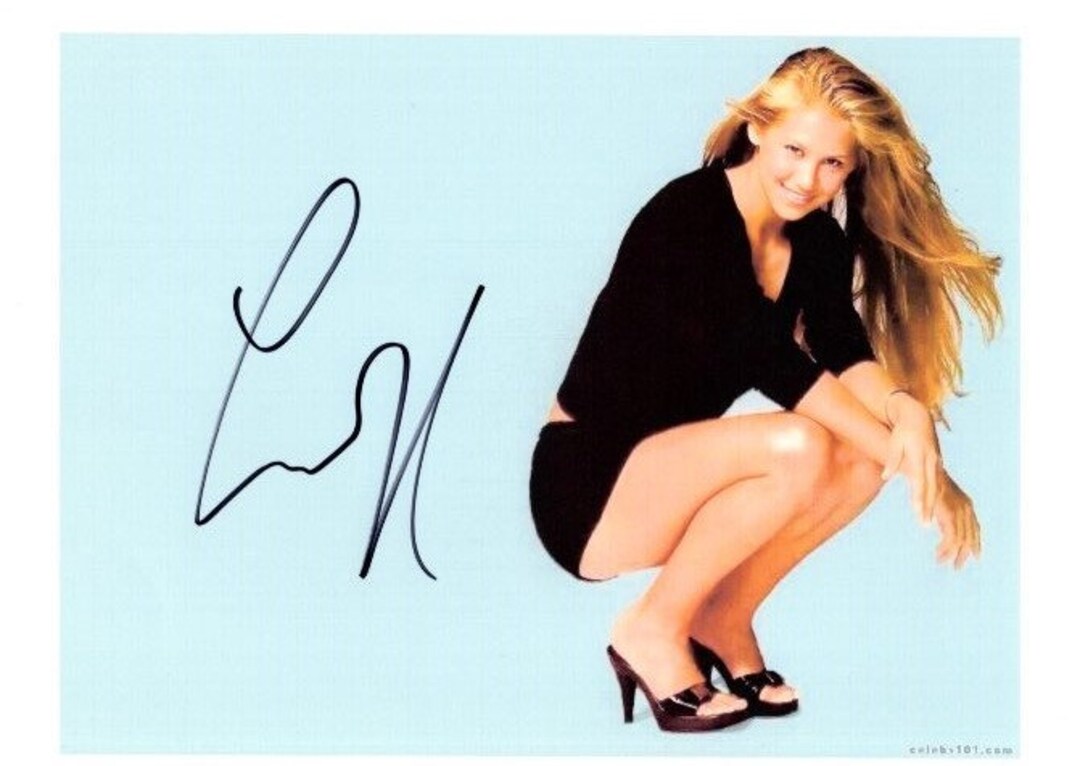 Anna Kournikova Signed Autographed 6.5x9.5 Photo - Etsy