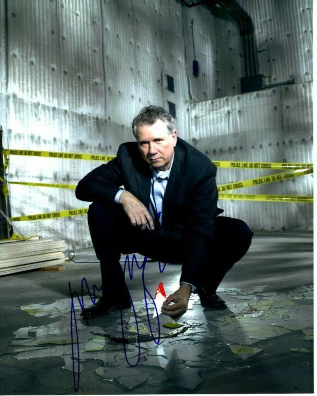 John Larroquette Signed Autographed 8x10 Csi: Ny Ted Carver Photo - Etsy