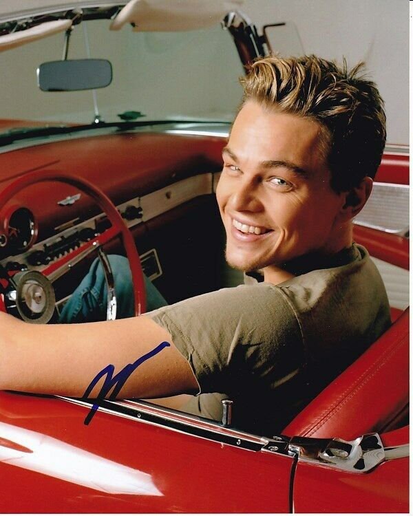 Leonardo Leo Dicaprio Signed Autographed 8x10 Photo - Etsy