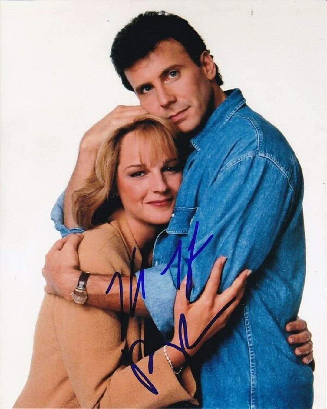 Paul Reiser and Helen Hunt Signed Autographed 8x10 Mad About You Paul ...