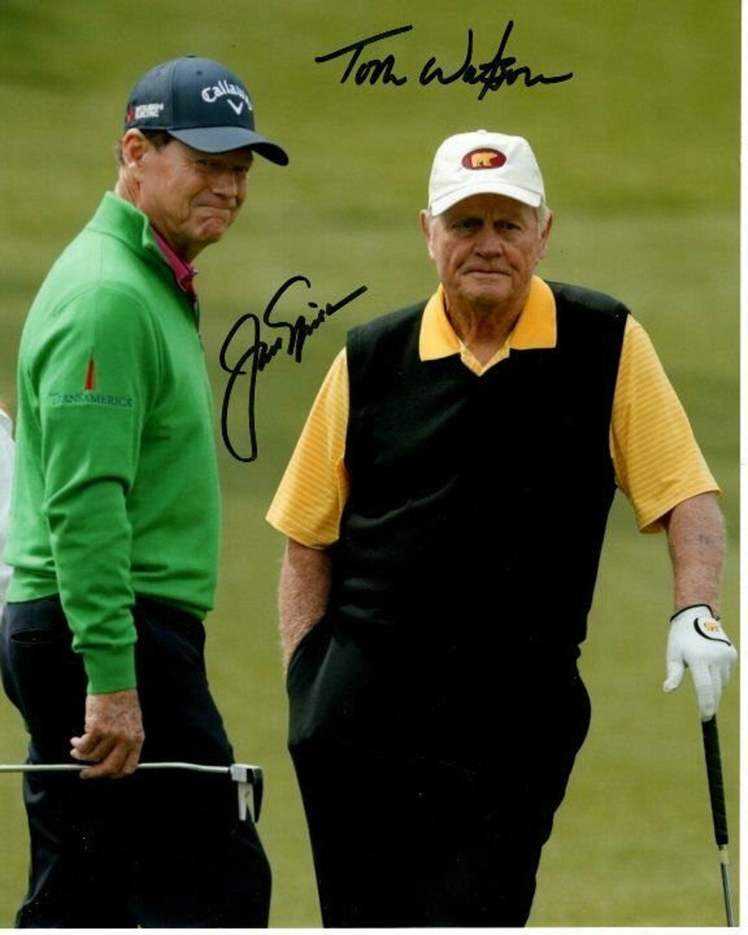 Jack Nicklaus and Tom Watson Signed Autographed 8x10 Pga Golf Photo - Etsy