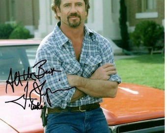 Dukes of Hazard Catherine Bach Tom Wompat Luke Duke General Lee Car ...