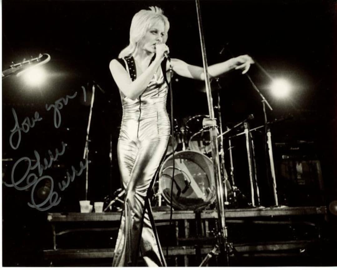 Cherie Currie Signed Autographed the Runaways Concert 8x10 Photo - Etsy
