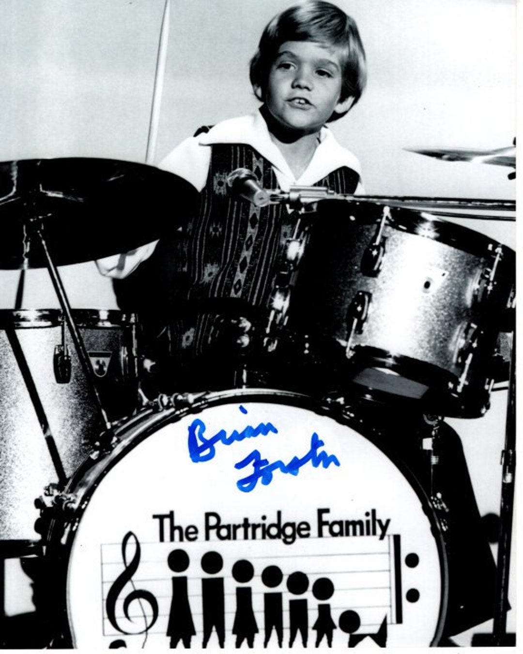 Brian Forster Signed Autographed 8x10 the Partridge Family Chris Photo ...