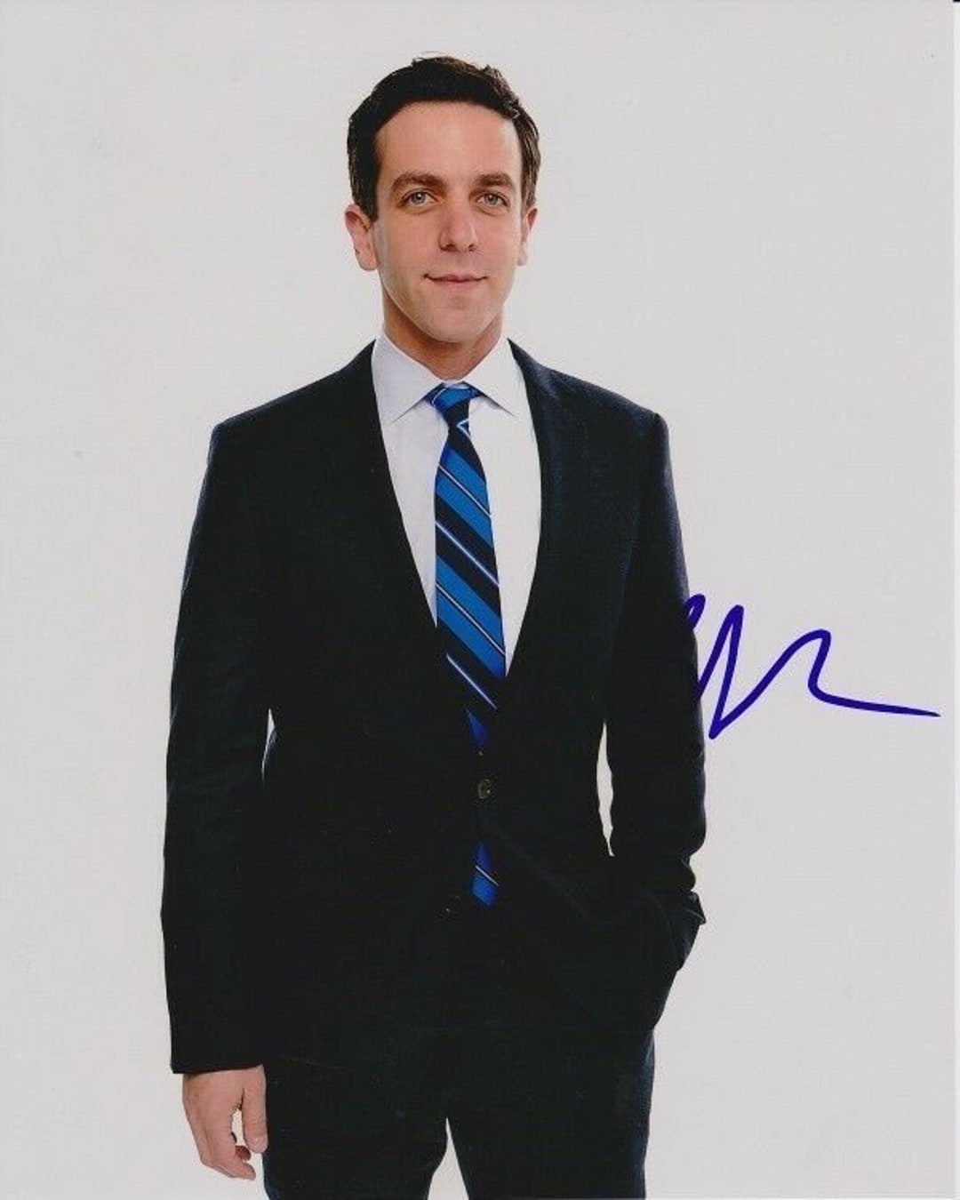 B.J. Novak Signed Autographed the Office Ryan Howard 8x10 - Etsy