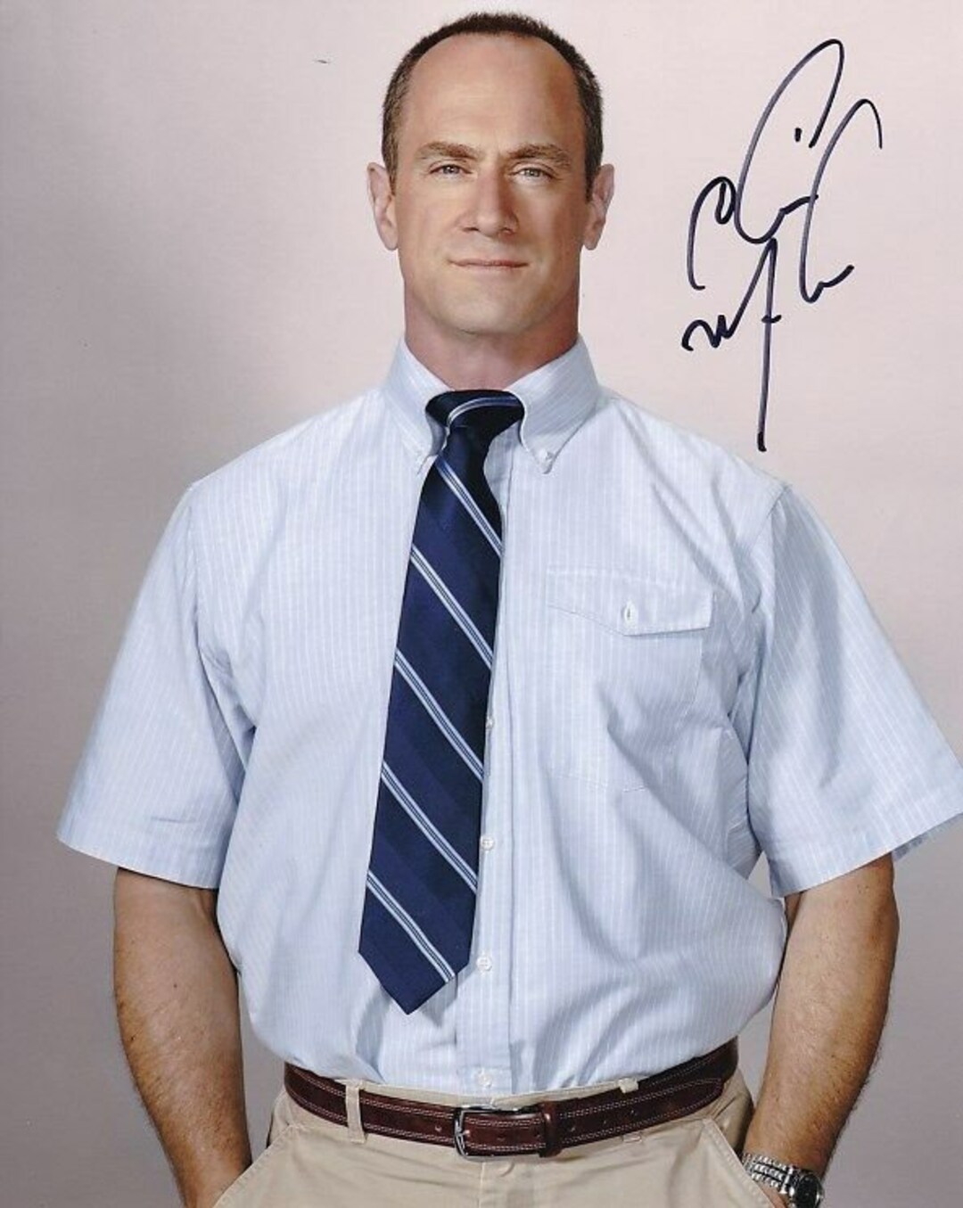 Christopher Meloni Signed Autographed Surviving Jack Dunlevy 8x10 Photo ...