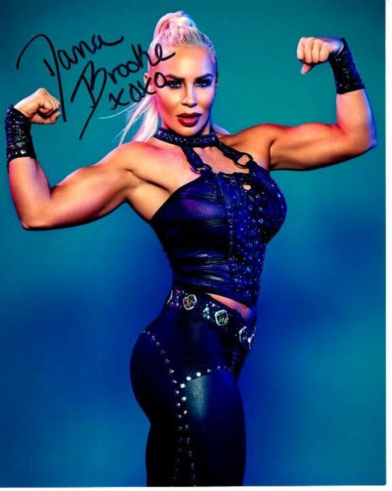 Dana Brooke Signed Autographed 8x10 Wwe Wrestling Photo - Etsy