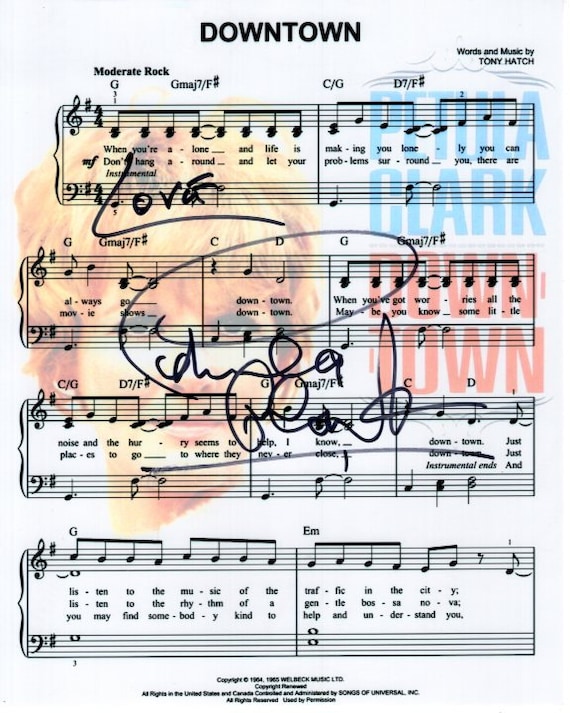 Lyrics To Downtown Petula Clark Shop | emergencydentistry.com