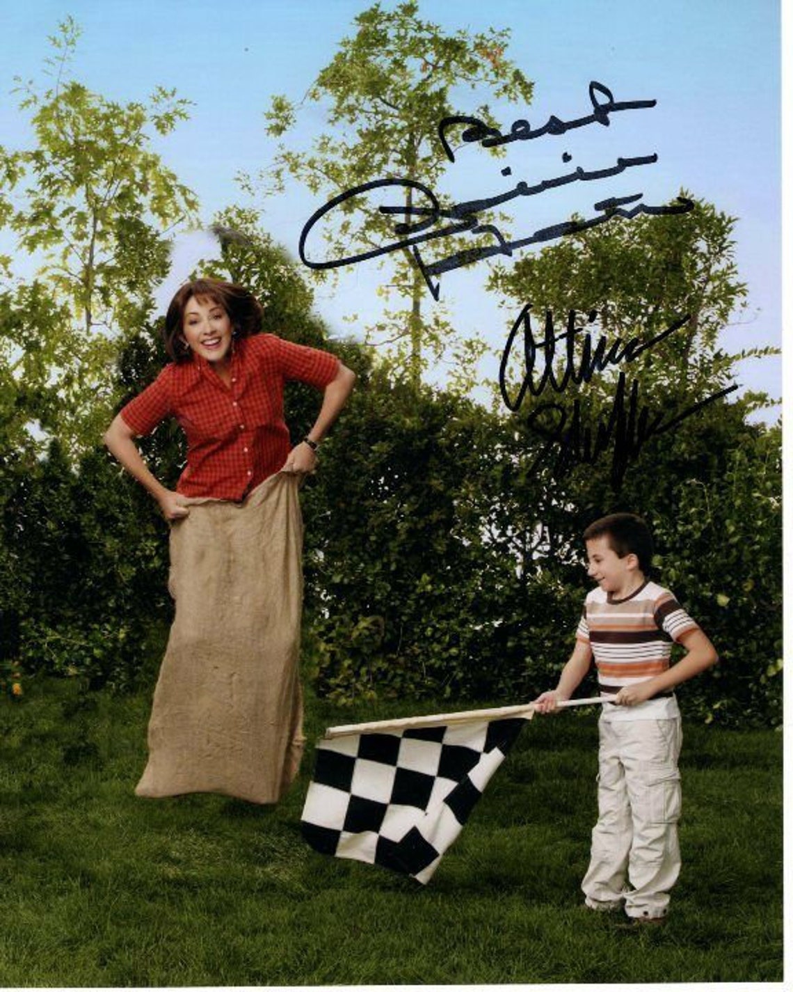 Patricia Heaton and Atticus Shaffer Signed Autographed 8x10 the Middle ...