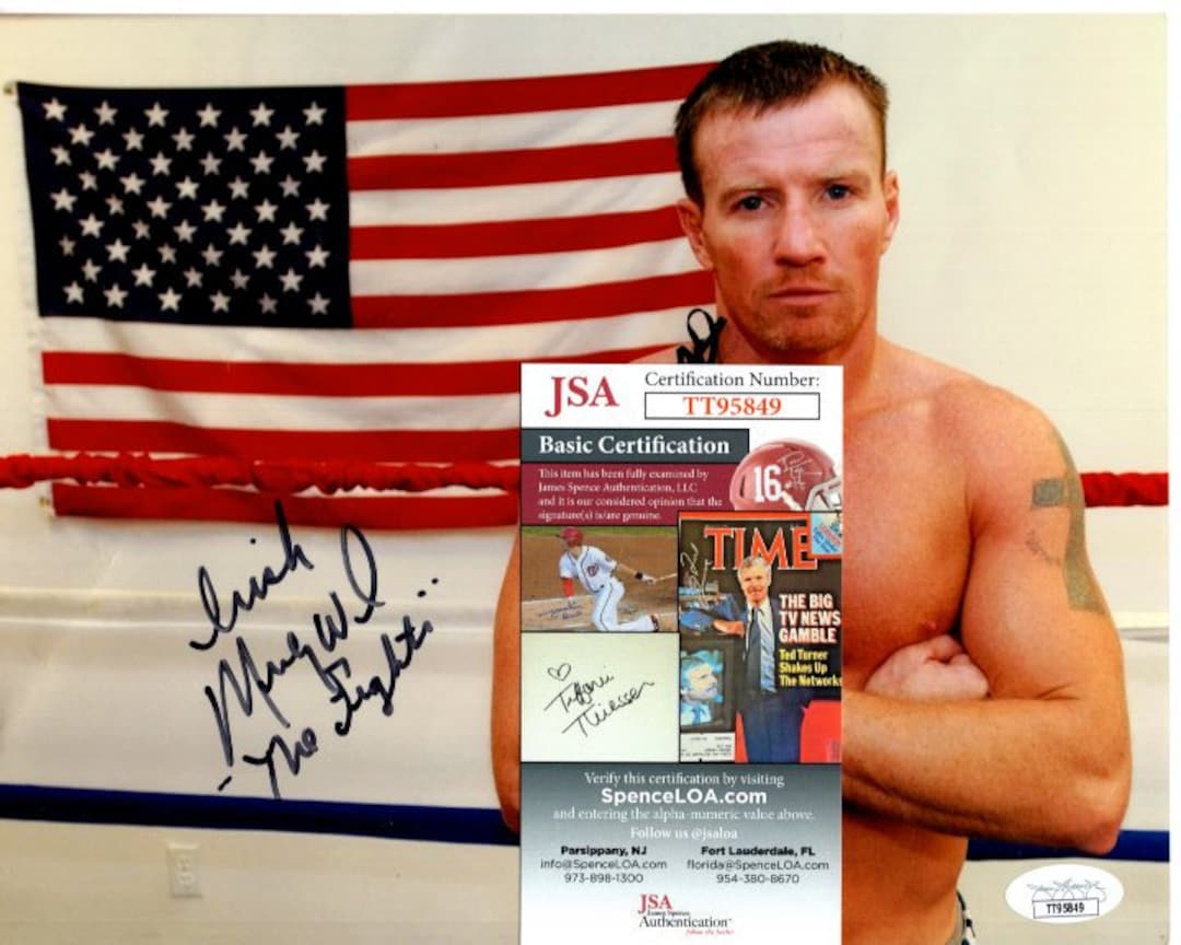 Micky Ward Signed Autographed 8x10 Irish the Fighter Photo - Etsy