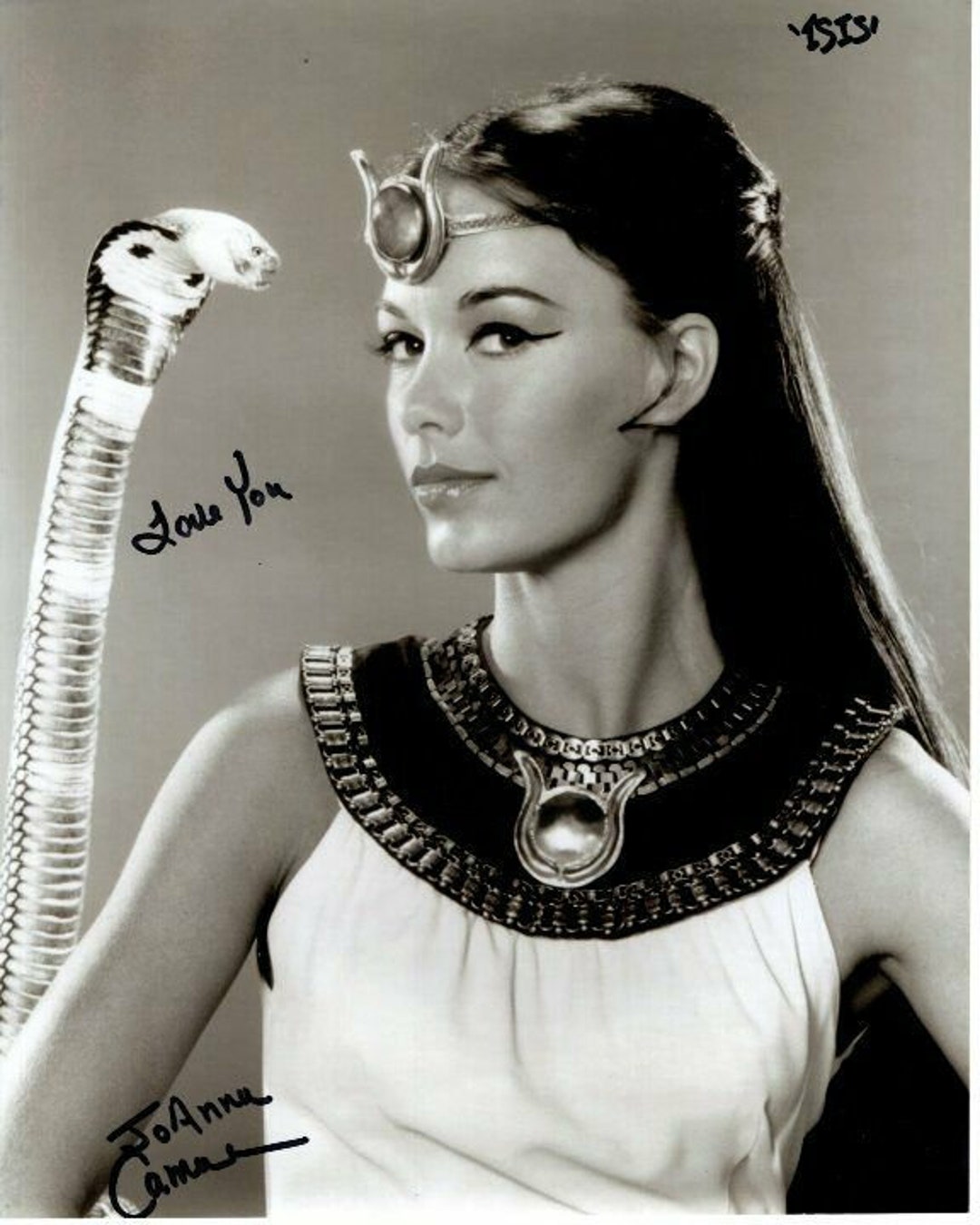 Joanna Cameron Signed Autographed 8x10 The Secrets Of Isis Etsy