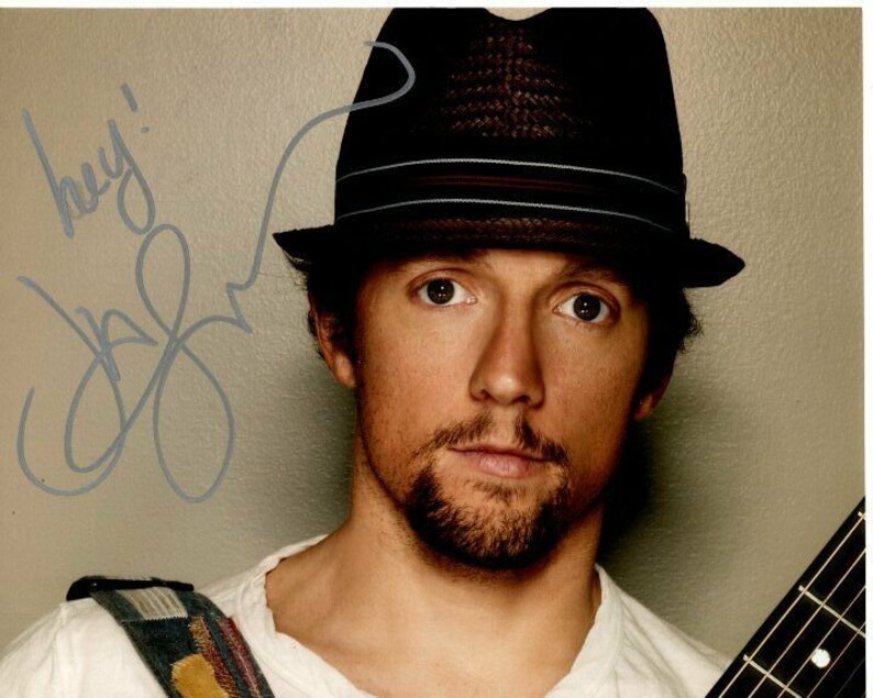 Jason Mraz Signed Autographed 8x10 Photo - Etsy