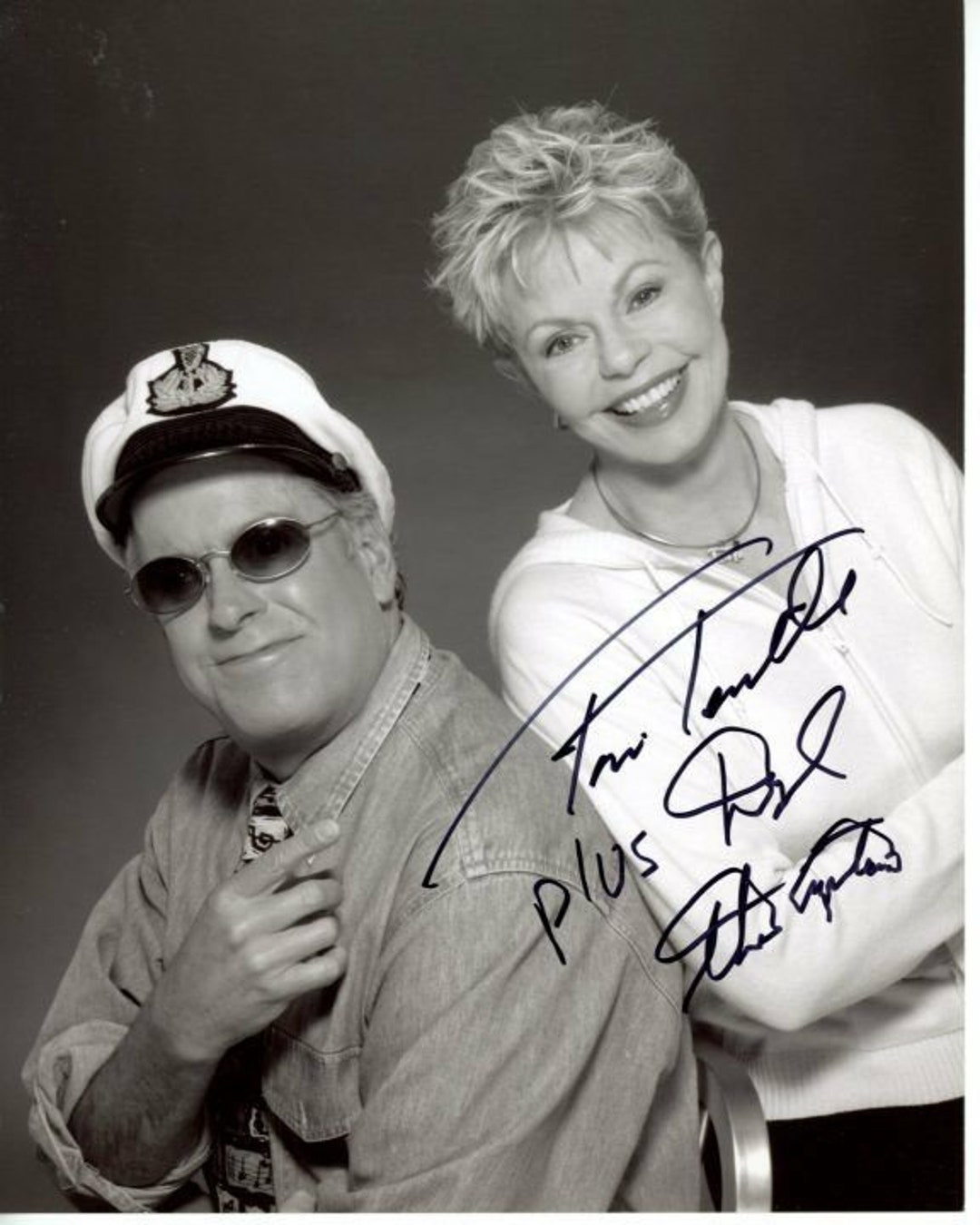 Toni Tennille and Captain Daryl Dragon Signed Autographed 8x10 Photo - Etsy