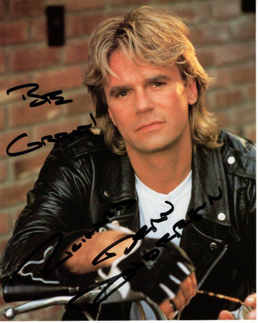 Richard Dean Anderson Signed Autographed 8x10 Macgyver Photo - Etsy