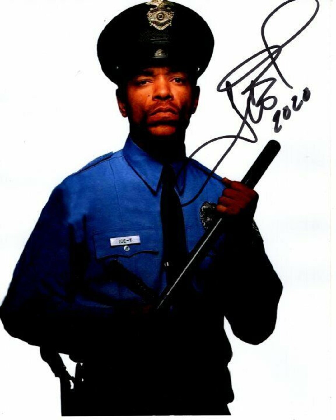 Ice T Signed Autographed 8x10 Rolling Stone Police Officer Photo - Etsy