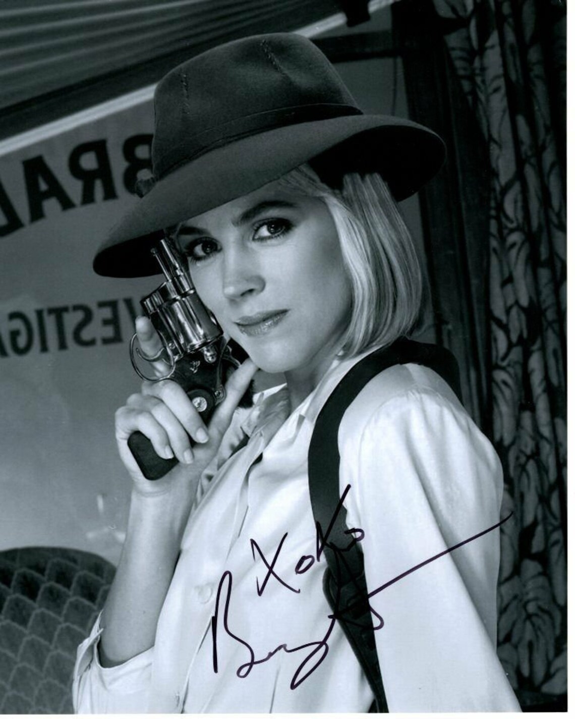 Bess Armstrong Signed Autographed 8x10 This Girl for Hire B.t. Brady ...