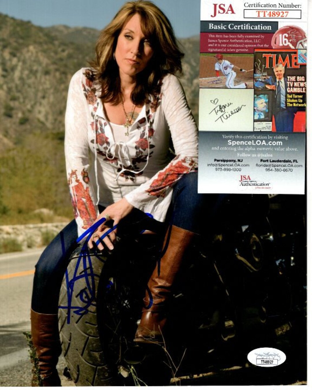 Katey Sagal Signed Autographed 8x10 Sons Of Anarchy Gemma Etsy