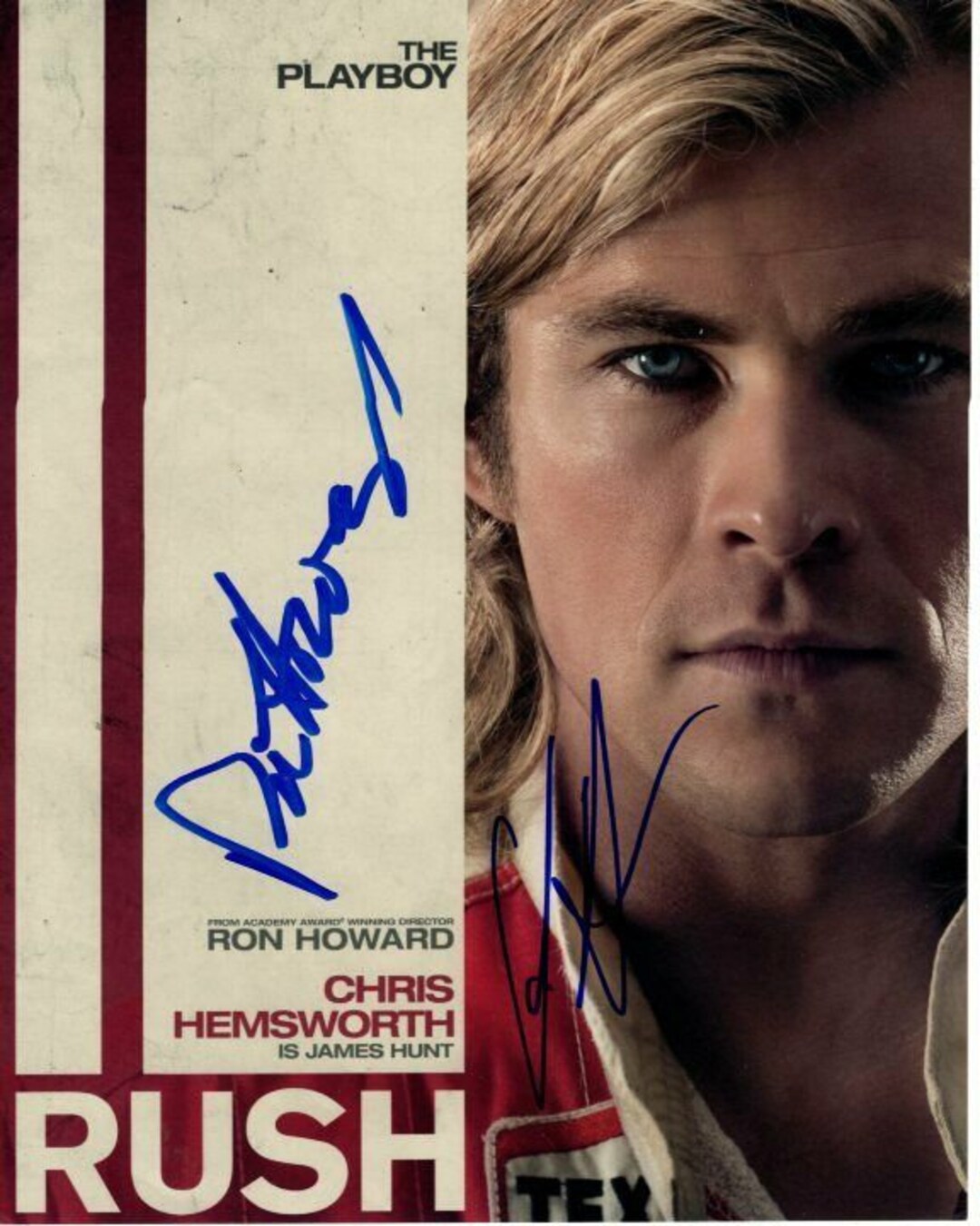 Chris Hemsworth and Ron Howard Signed Autographed Rush 8x10 Photo - Etsy