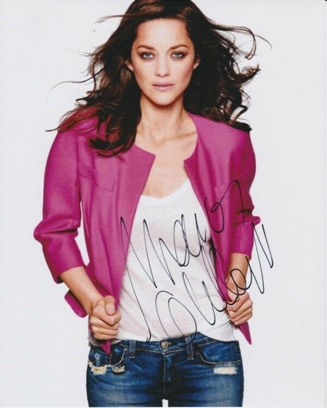 Marion Cotillard Signed Autographed 8x10 Photo - Etsy